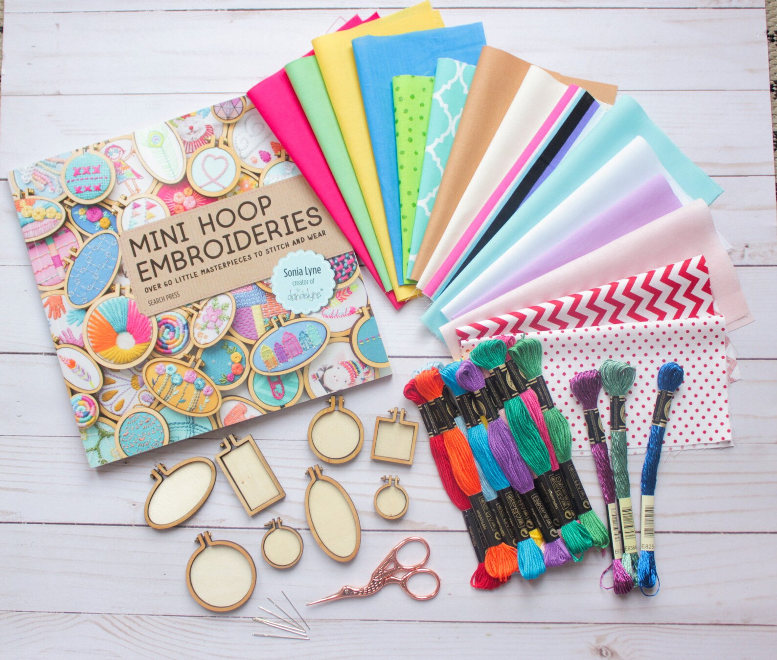 DIY Mini Hoop Embroidery Kit Mini Embroidery Hoop Embroidery | Etsy