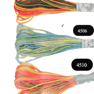 DMC Coloris 8m (8.7yd), DMC Embroidery Floss, Cross Stitch Cotton ...