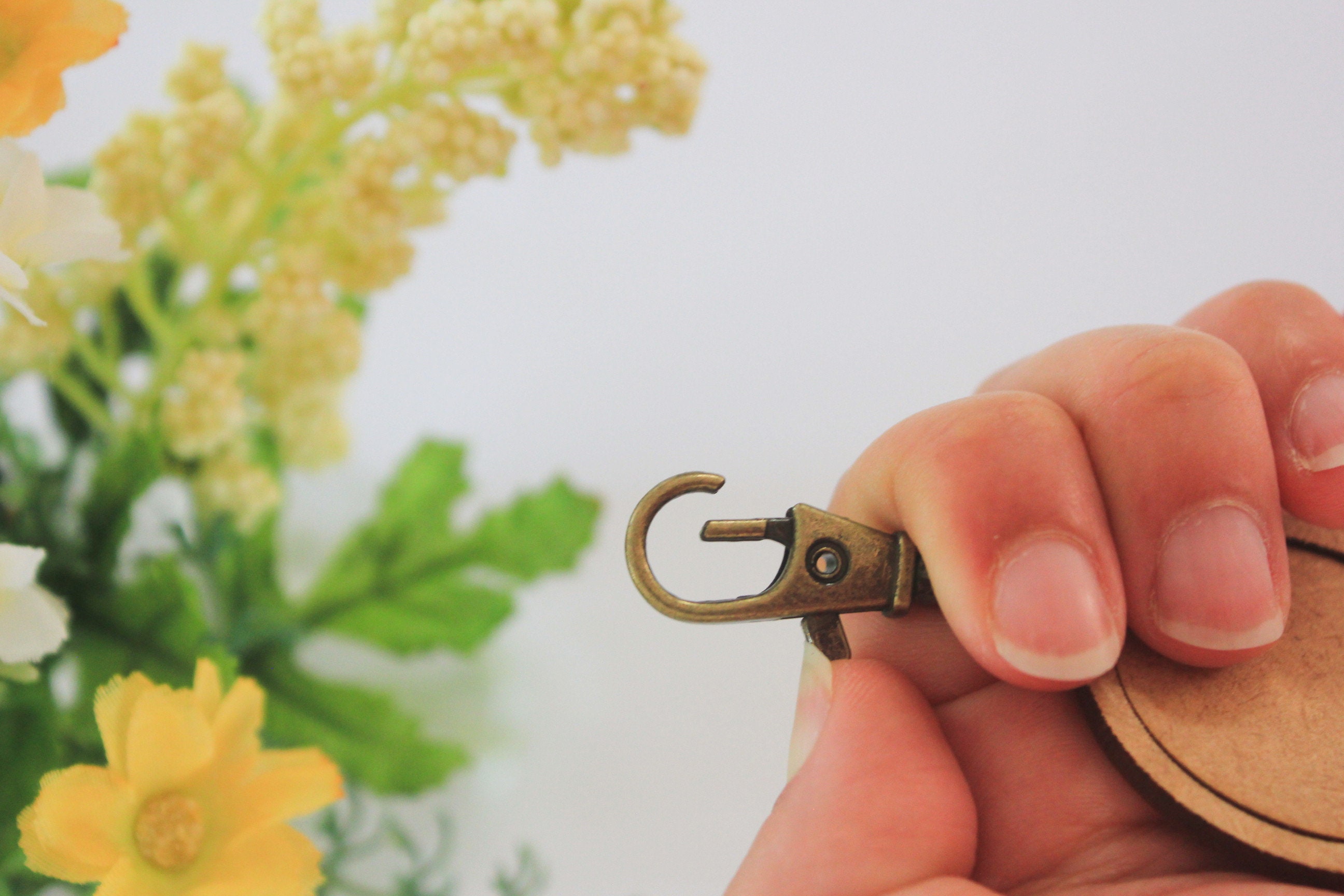 DIY 3x Mini Wooden Embroidery Keychain Hoops Hoop for Cross - Etsy Canada