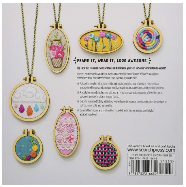 Book Mini Hoop Embroidery, Mini Embroidery Hoop, Embroidery Mini Hoop ...