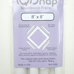 Q-snap Plastic Needlework Frame 6"/8"/11"/17", Q Snap Frame for ...