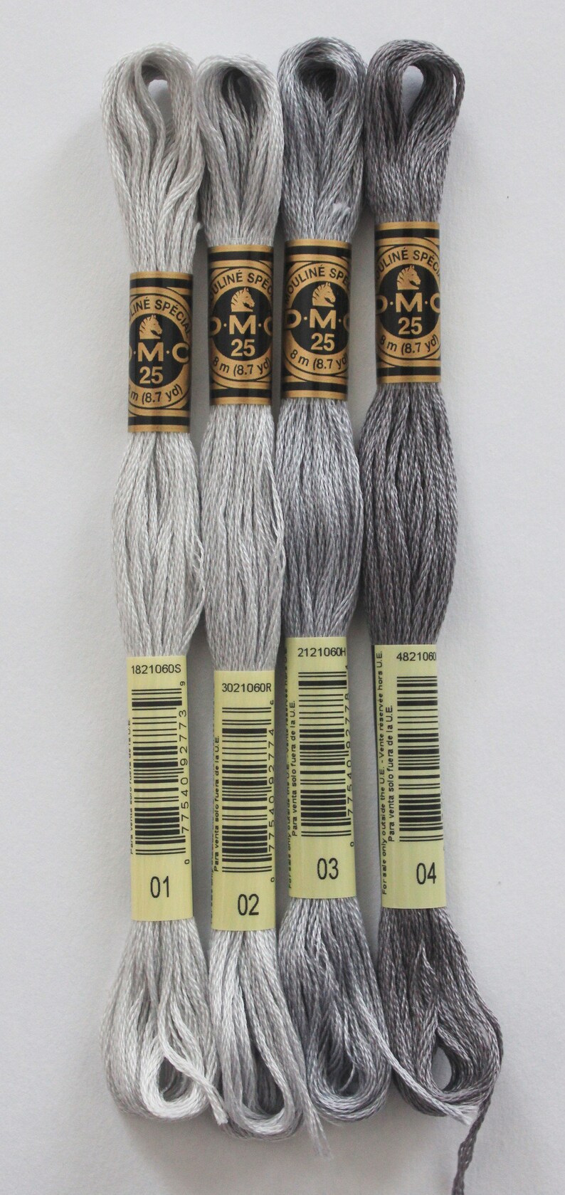 DMC NEW COLORS Embroidery Floss 1 to 35 Embroidery Threads - Etsy