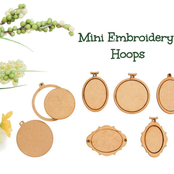 Tiny Embroidery Hoop - Etsy