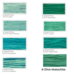 Weeks Dye Works - Colors From 1300 to 2199 / Hand Over Dyed Floss / 6 ...