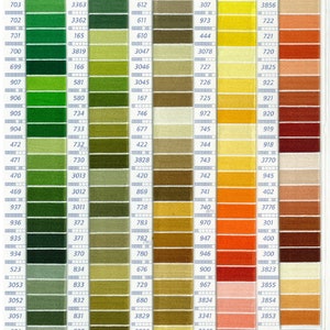 DMC Embroidery Floss (art. 117) - Pick Your Color and Quantity - Select ...