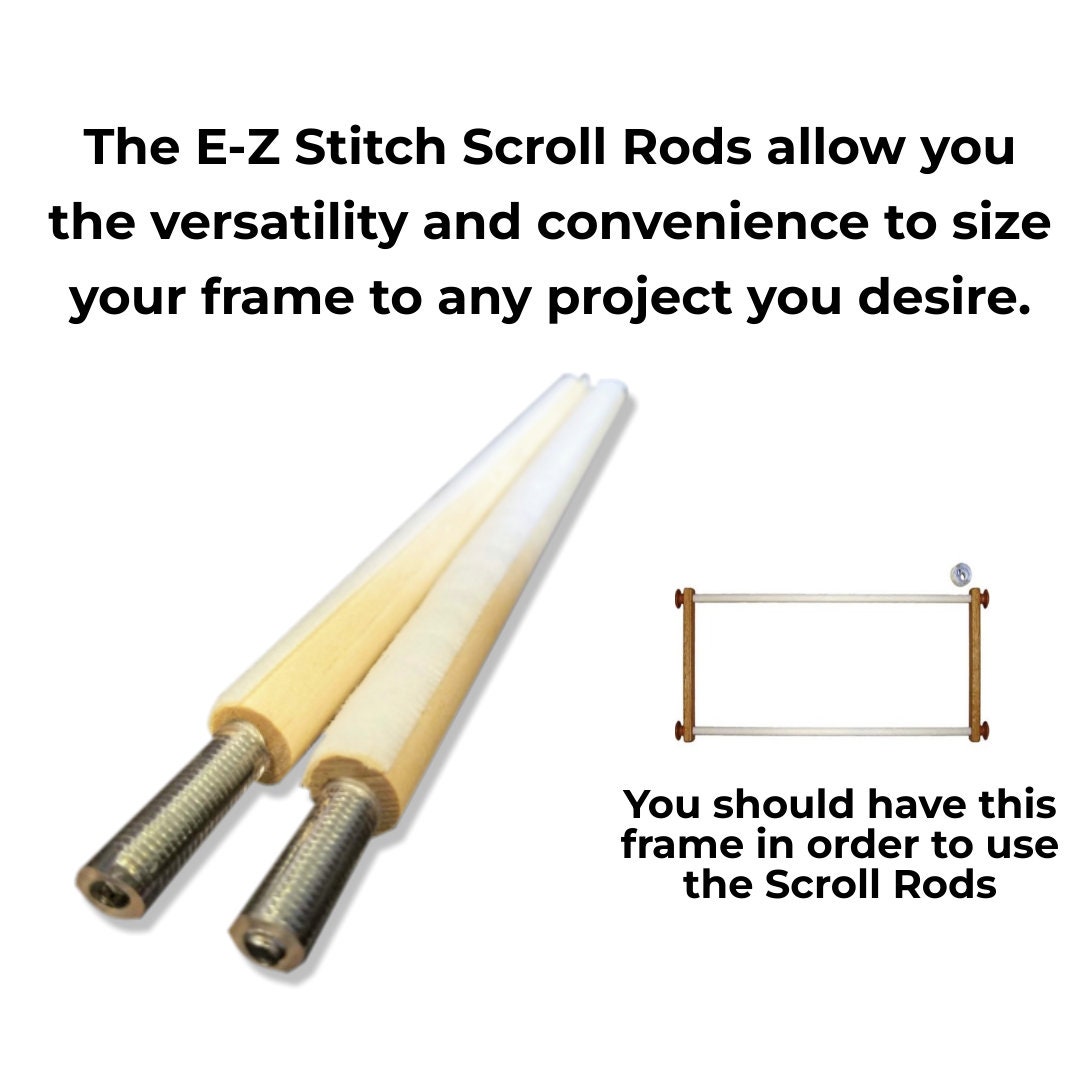 E-Z Stitch Scroll Rods NO Basting System 18 / 20 - Etsy Canada