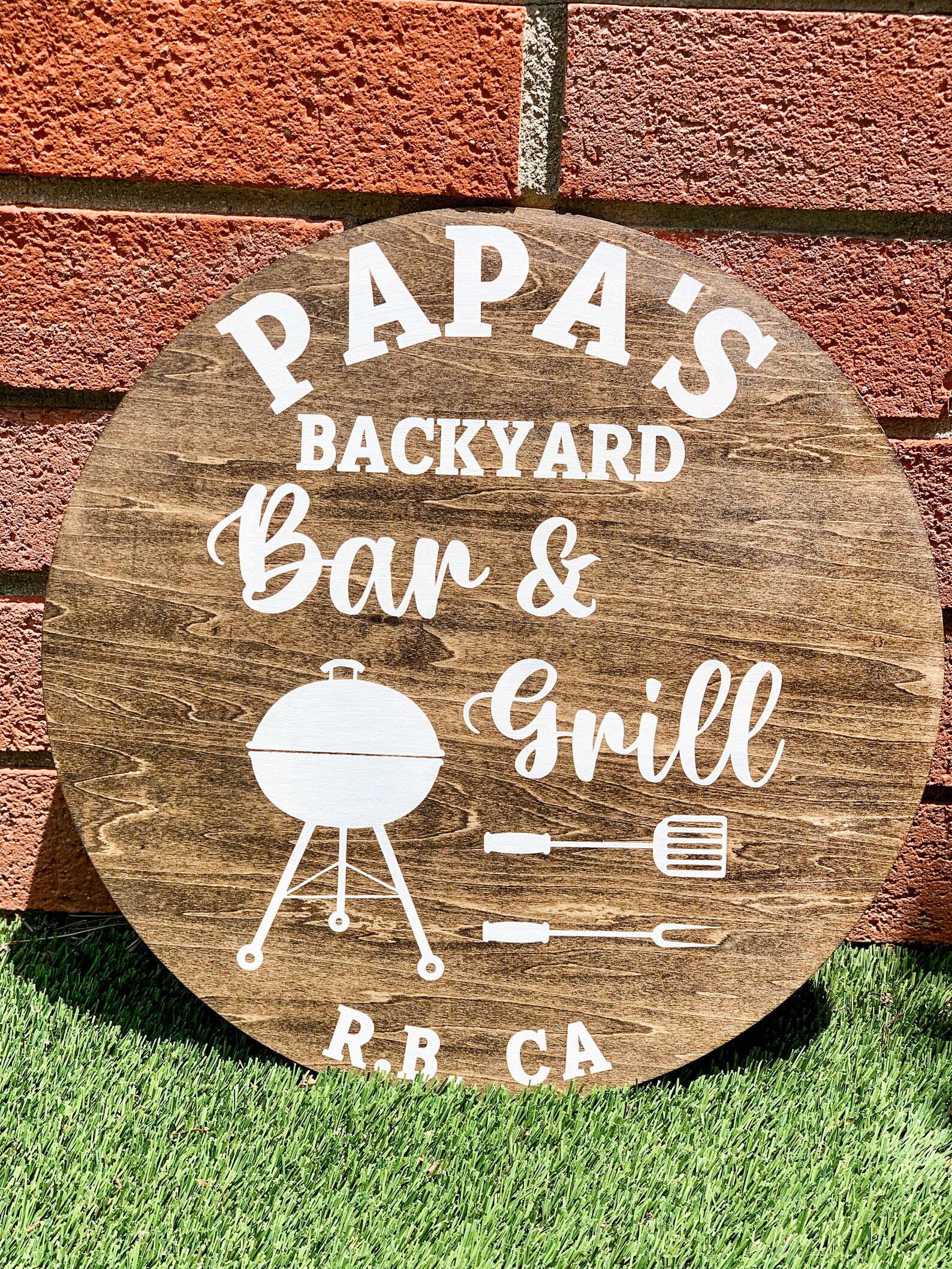 Personalized Father’s Day Gift/ Gift for Dad or Grandpa/ Custom Outdoor ...