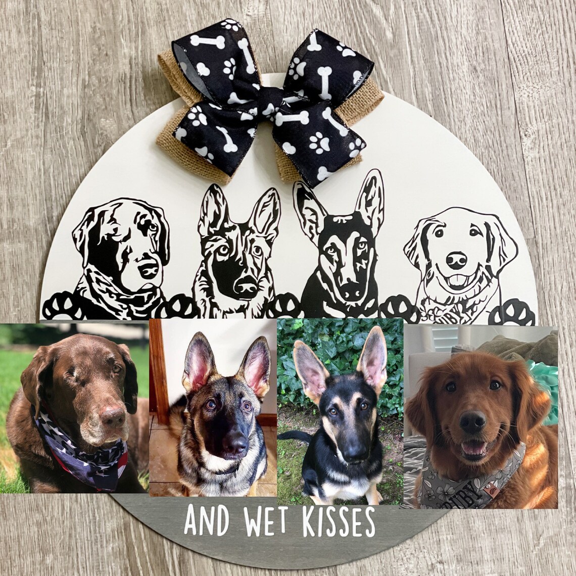 Pet Welcome Sign/ Pet Door Sign/ Dog Door Sign/pet Portrait - Etsy