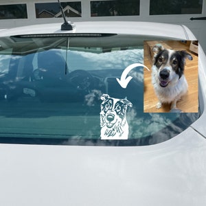Pet Sticker/dog Car Decal/ Gift for Pet Lover/gift for Pet Owner ...