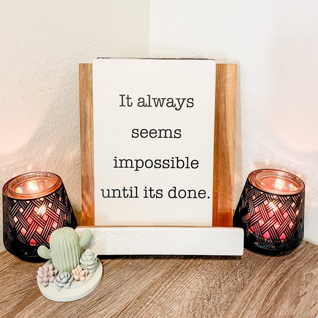 Positive Affirmation Wall Art/ Motivation Board/ Manifesting Kit ...