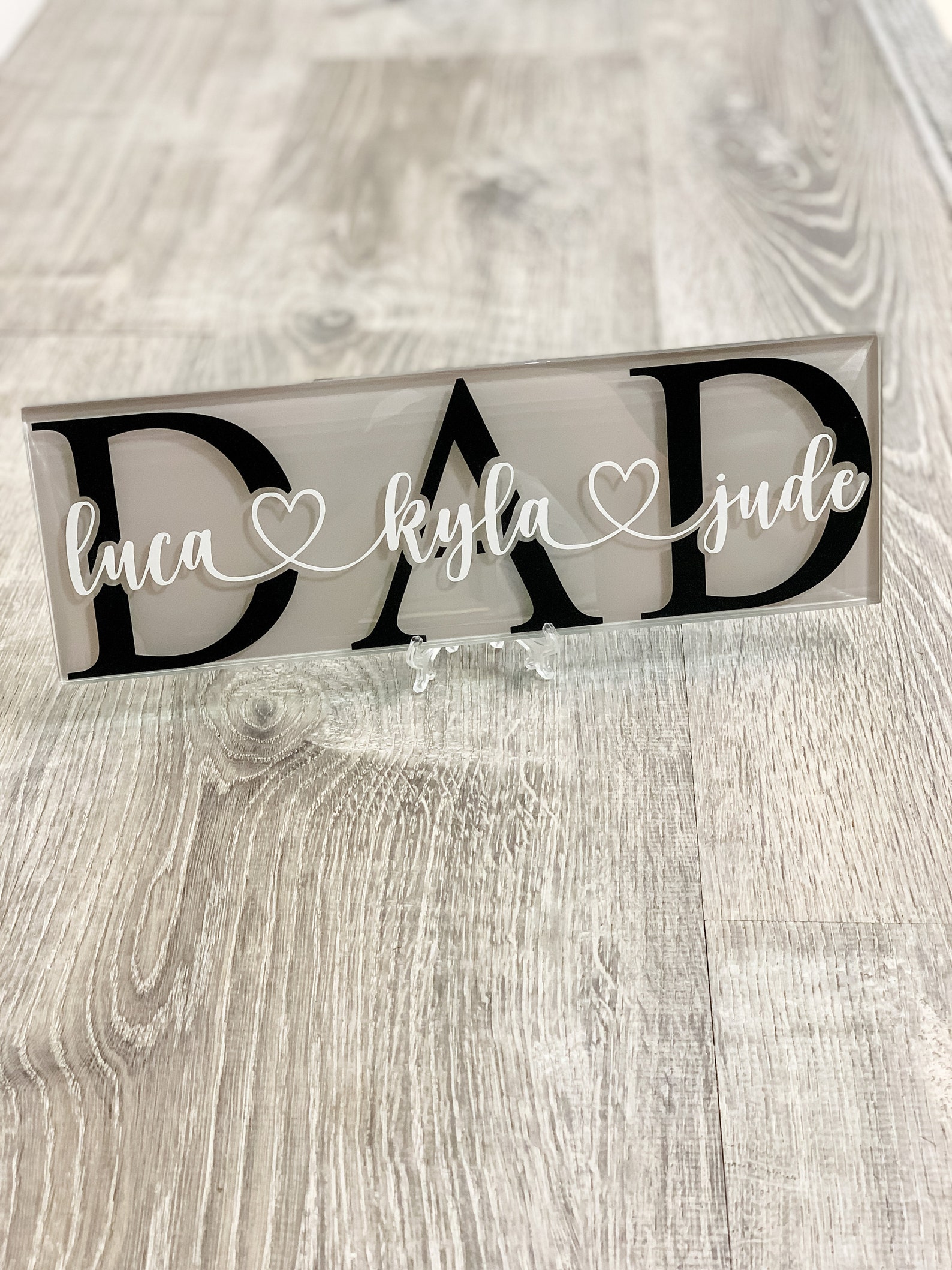 Personalized Father’s Day Gift/ Custom Dad Tiles With Name ...