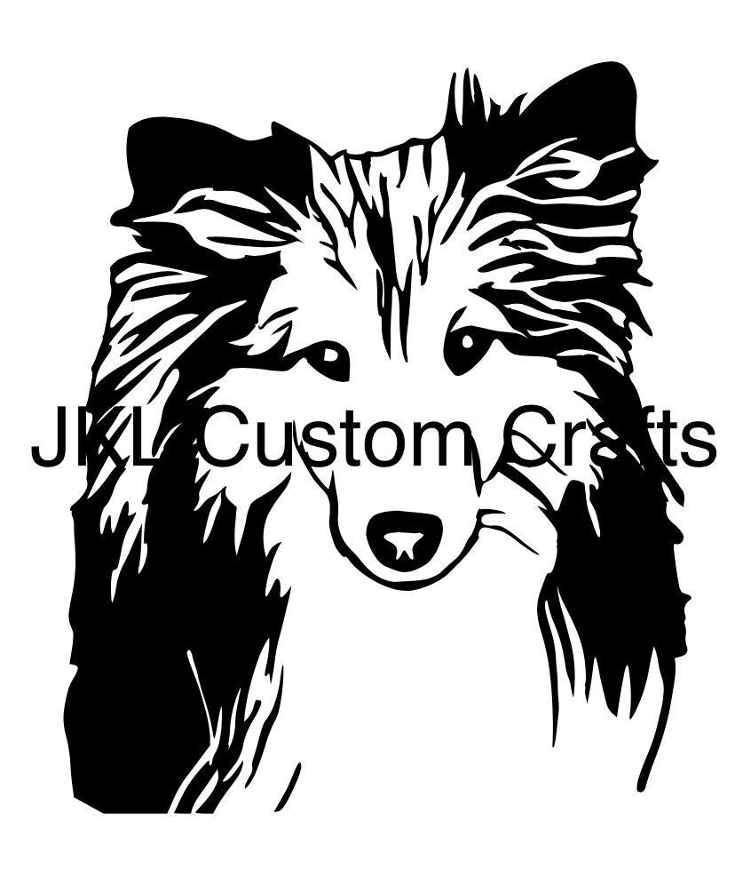 Collie SVG/ Sheltie Svg/ Shetland Sheepdog SVG/ Dog Svg | Etsy