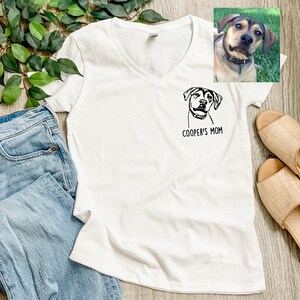 Custom Dog Caricature Shirt, Pet Portrait T-shirt, Personalized Pet ...