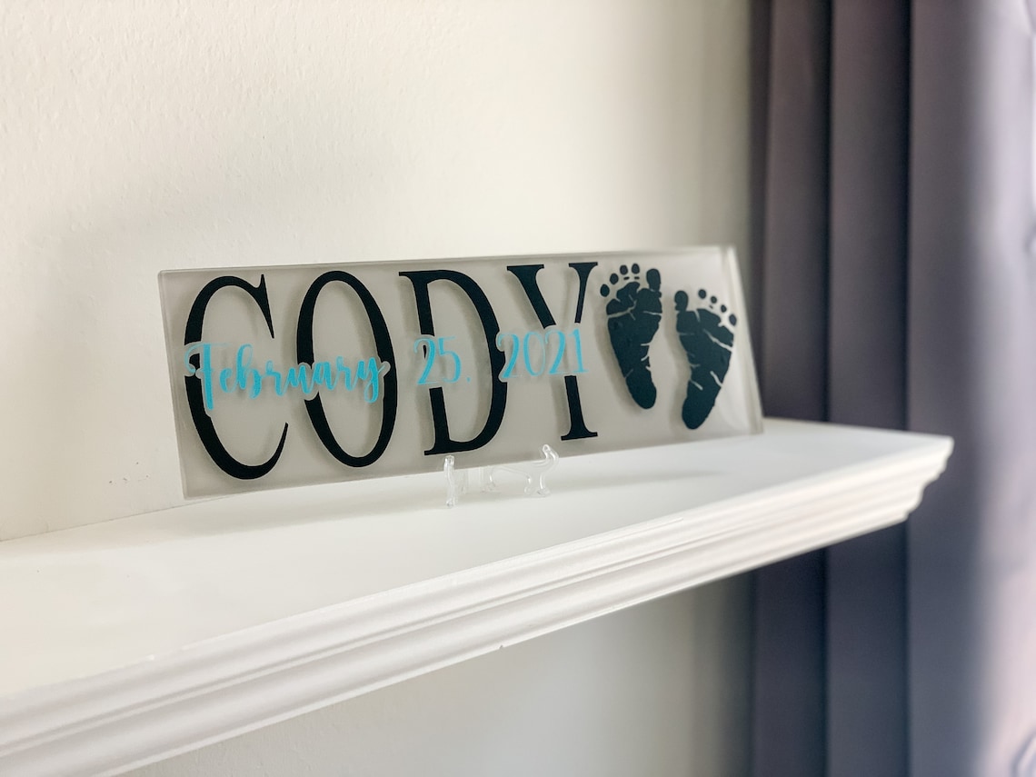 Decorative Unique Baby Name Gift/ Custom Nursery Decor/ - Etsy