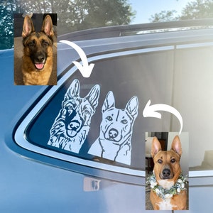 Pet Sticker/dog Car Decal/ Gift for Pet Lover/gift for Pet Owner ...