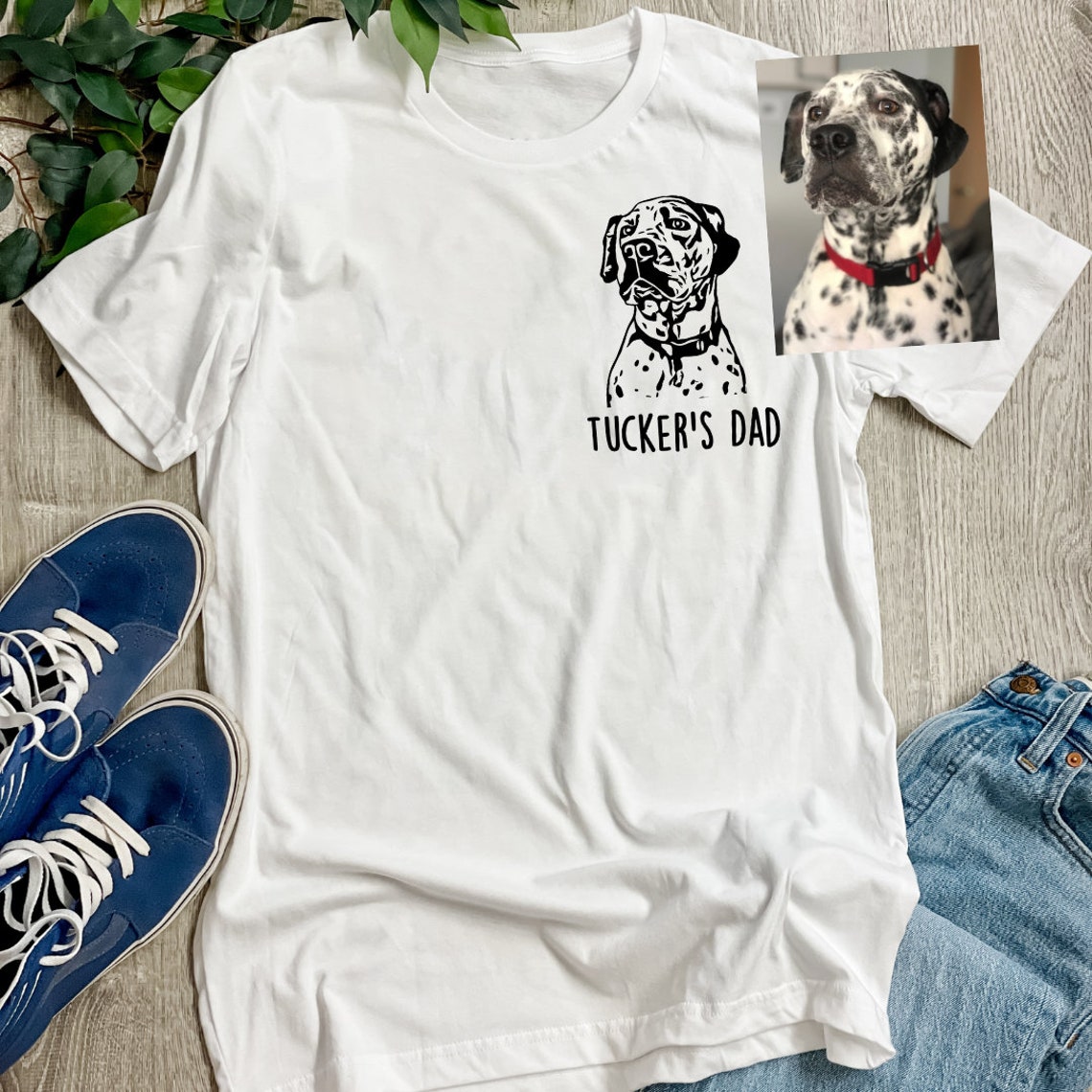 Custom Dog Caricature Shirt, Pet Portrait T-shirt, Personalized Pet ...