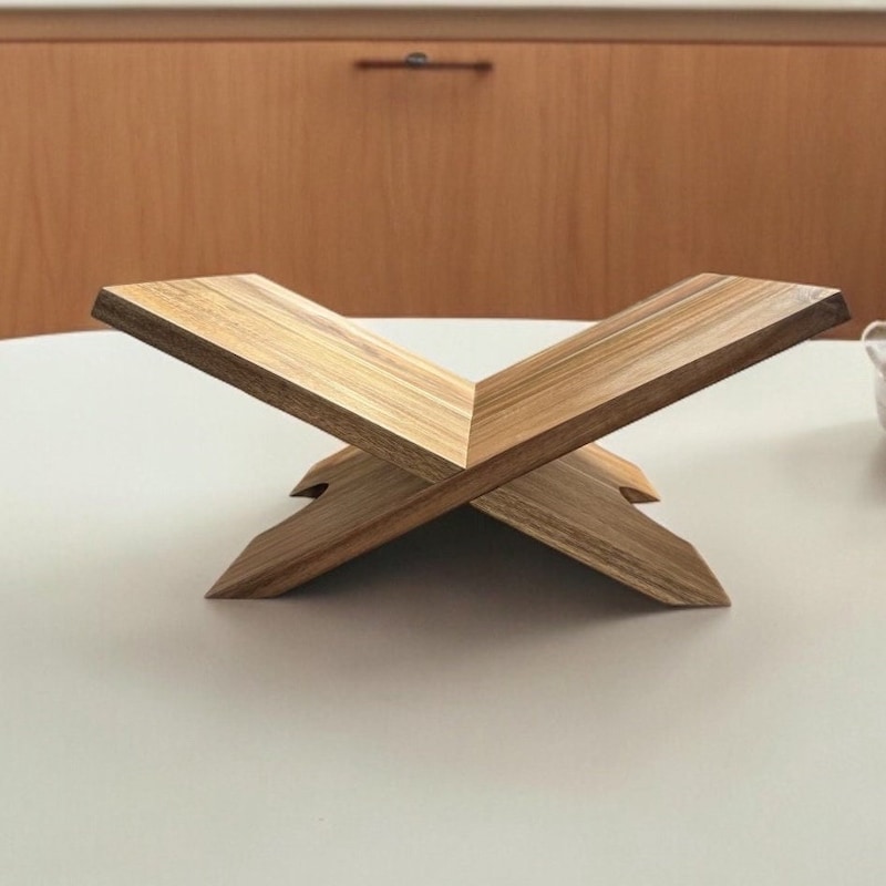 Wood Reading Book Stand - Etsy