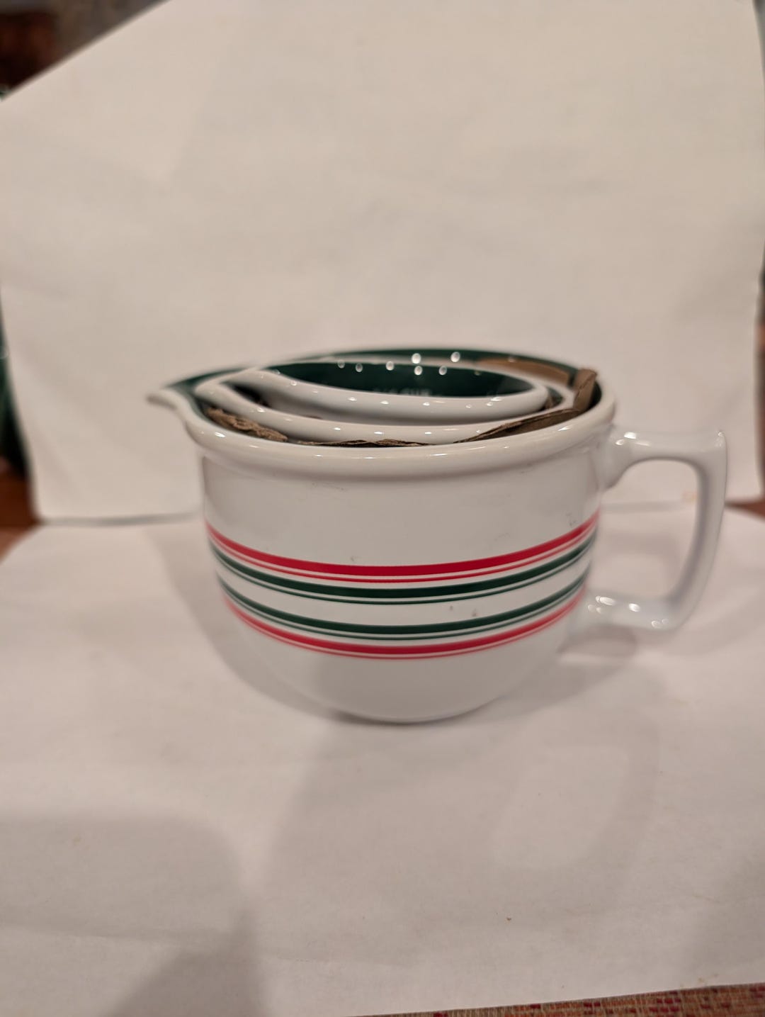 Chantal Ceramic Measuring Cups 3 Piece Set - Etsy