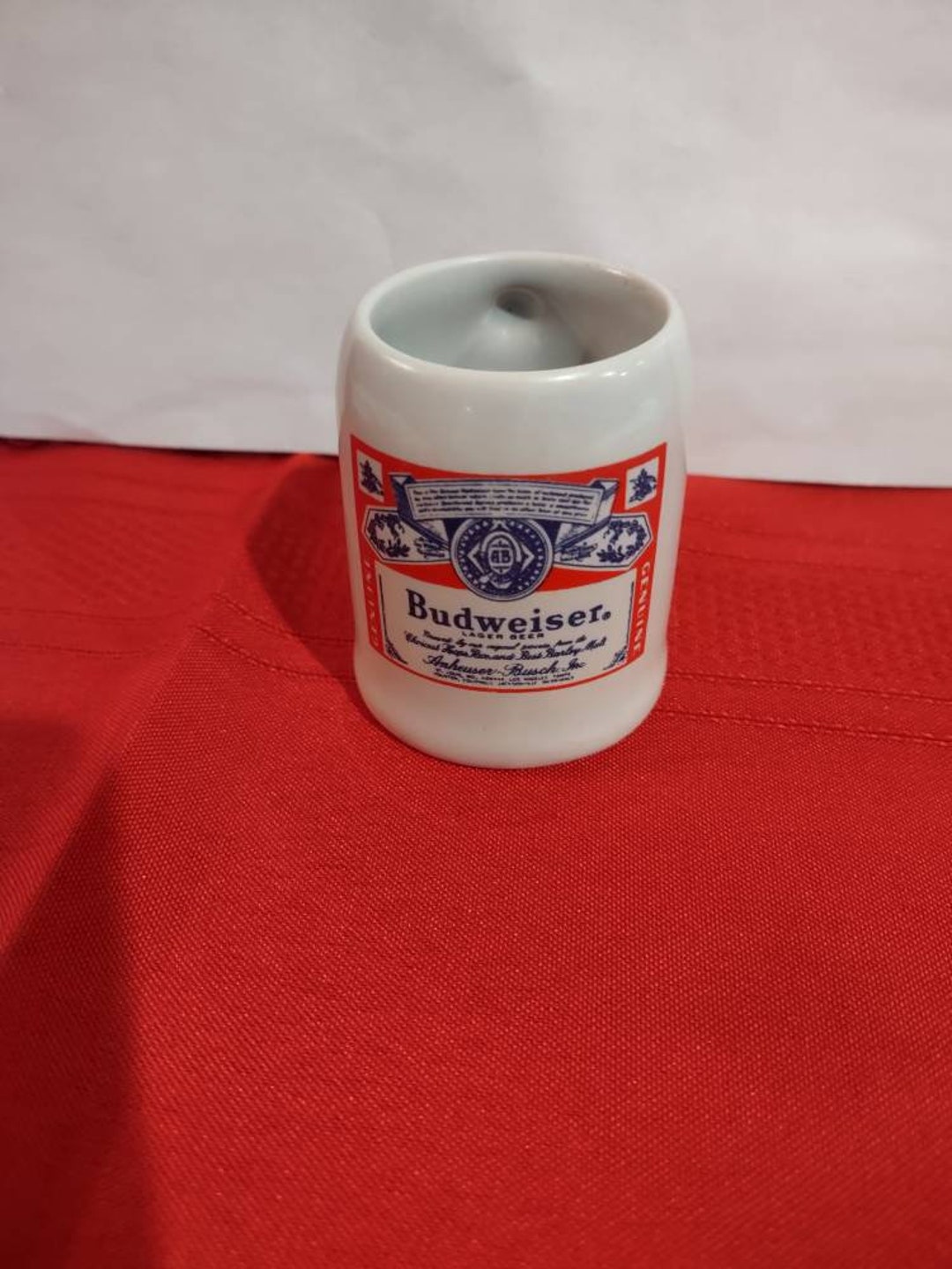 Budweiser Beer Stein Mini Shot Glass 2.5" - Etsy