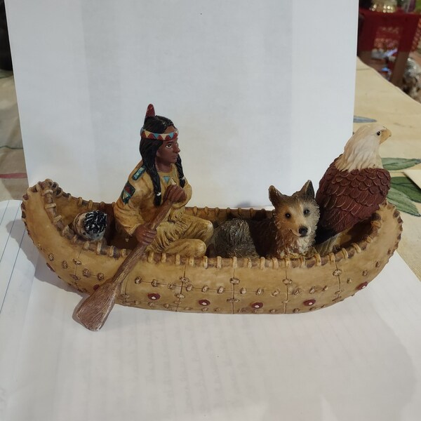 Native American Resin Figurines - Etsy