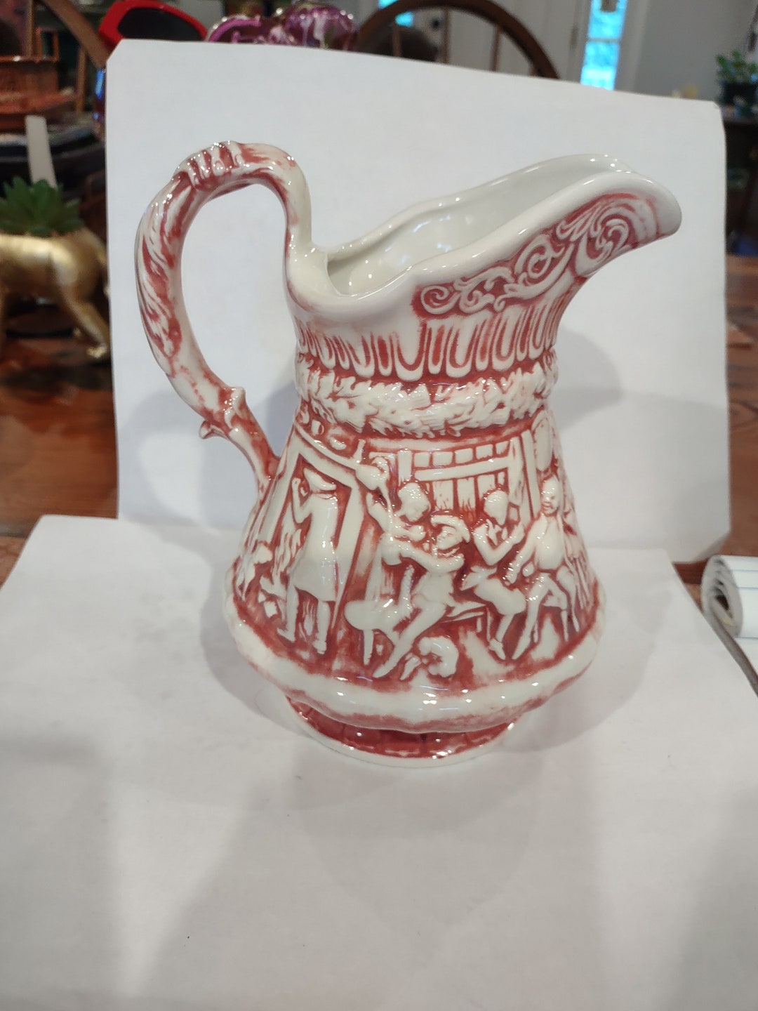 The Witches Pursuit Ceramic Pitcher Inspired by Scottish Poet Robert ...