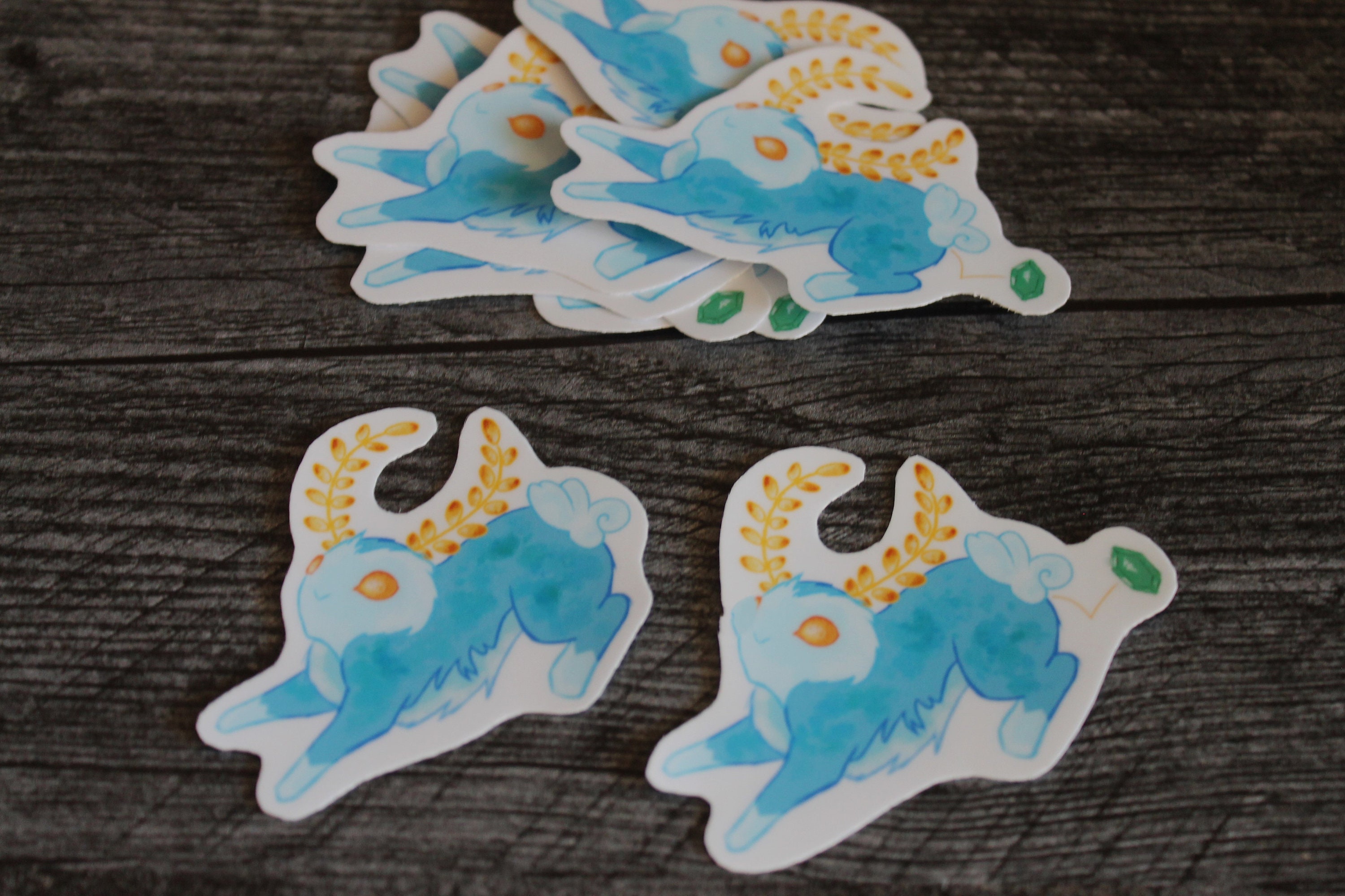 Jumping Blupee 2.5 / 3 Vinyl Zelda Sticker Decal Totk - Etsy