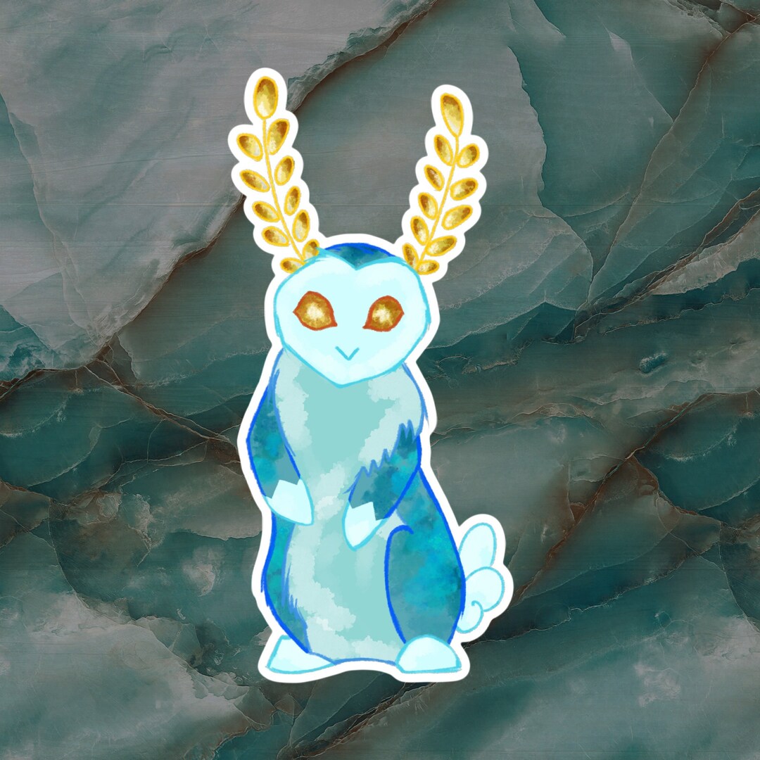 Standing Blupee 3.5 Vinyl Zelda Sticker Decal, Glossy Totk - Etsy