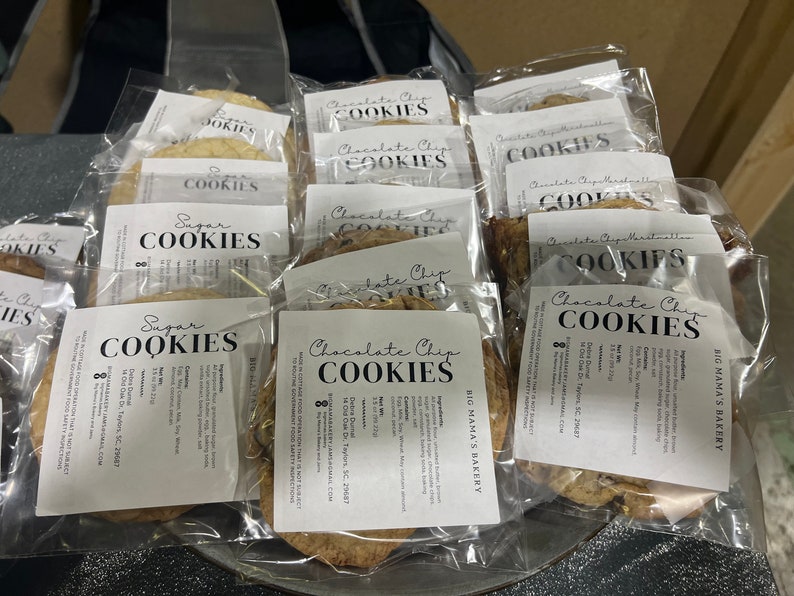 Homemade Gooey Chocolate Chip Marshmallow Cookies - Etsy