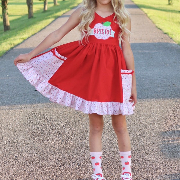 Back to School Dress - Etsy