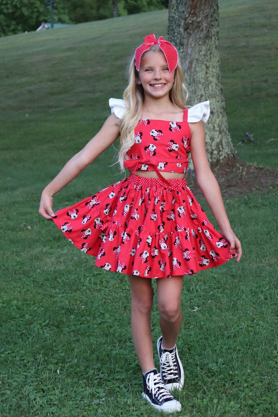Girls Minnie Dress, Girls Minnie Dress, Girls Minnie Top, Girls Minnie ...