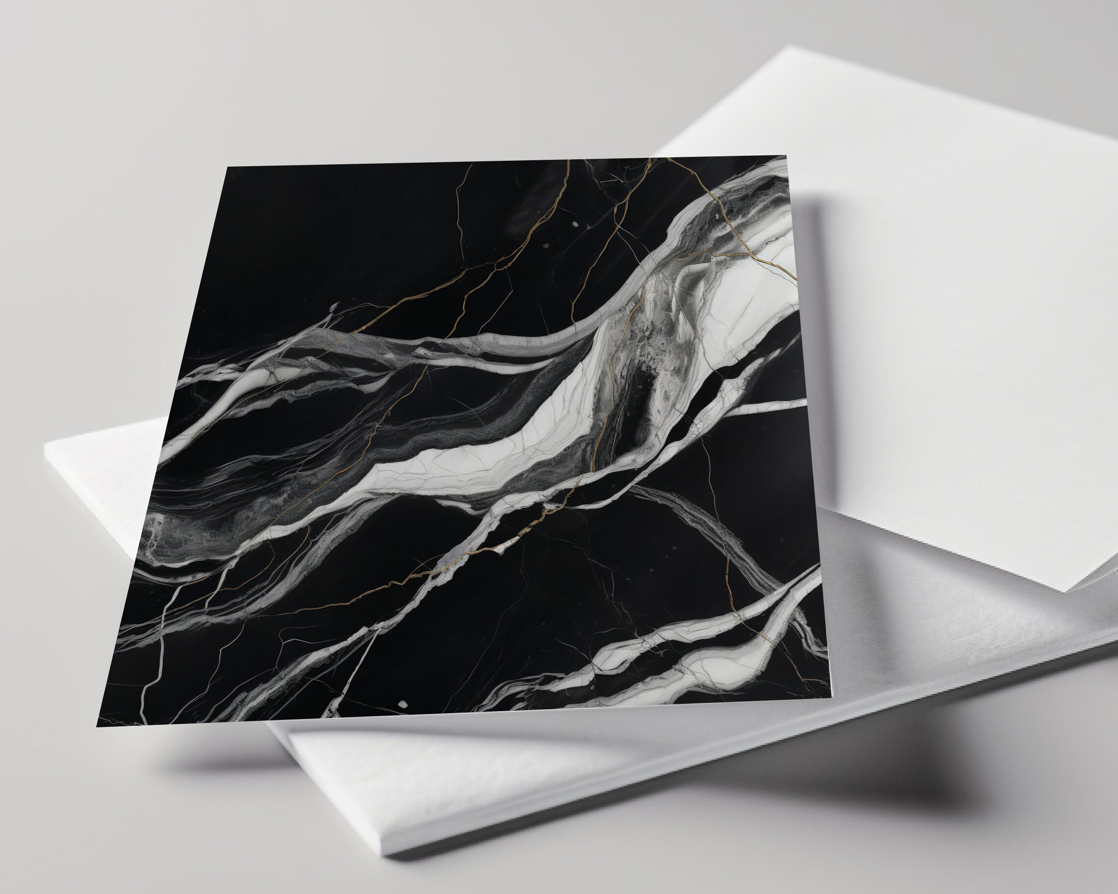 Black Marble Texture Digital Scrapbook Marble Paper - Etsy