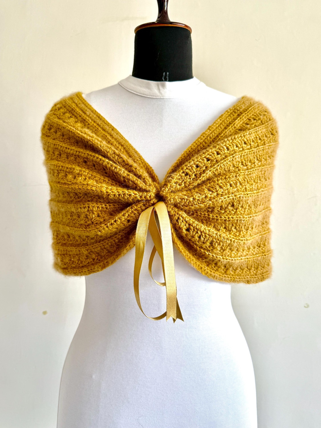 Crochet Shawl Pattern | April Girl Shawl Wrap | Bridal Shawl | Instant ...