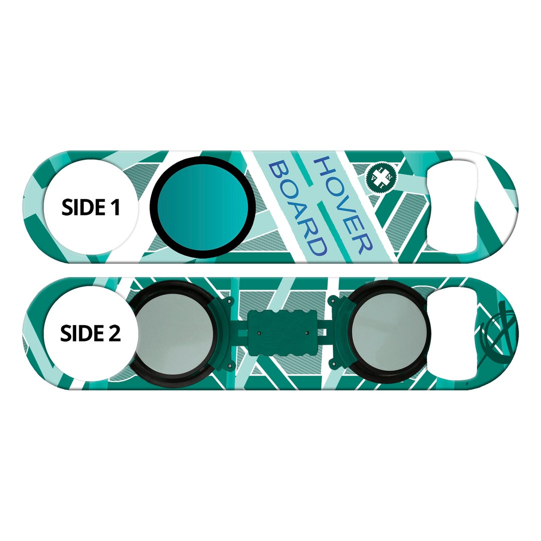 Future Hoverboard Teal Bar Staff Gifts Bartender Bottle Opener - Etsy UK