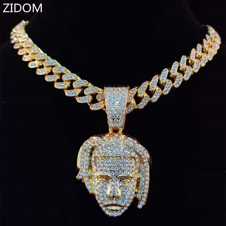 Men Women Hip Hop Xxxtentacion Pendant Necklace With 13mm Etsy