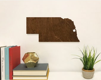 Wood Nebraska Sign - Etsy