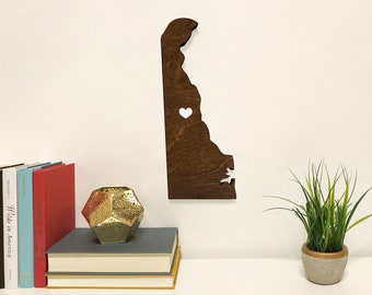 Wooden State Sign - Etsy