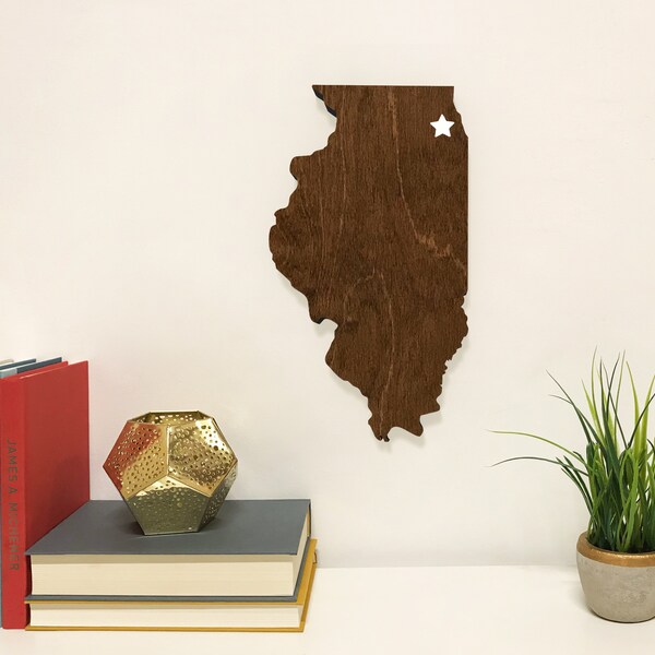 Wooden State Sign - Etsy