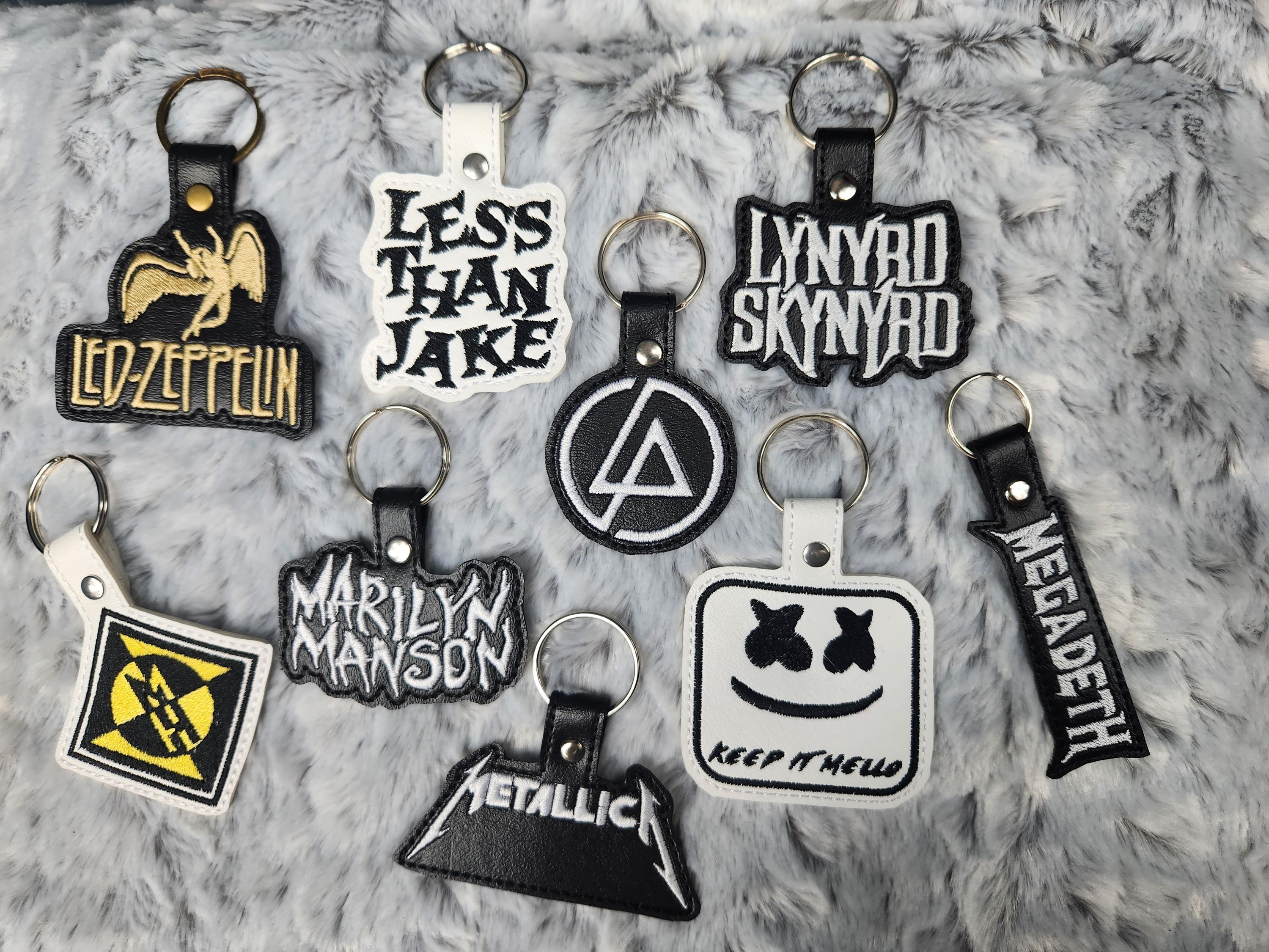 Band Key Fobs H-Q - Etsy