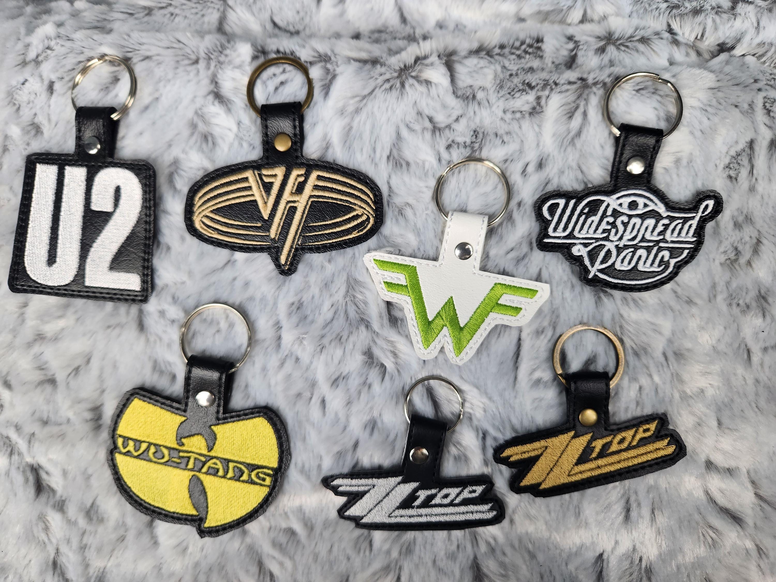 Band Key Fobs R-Z - Etsy