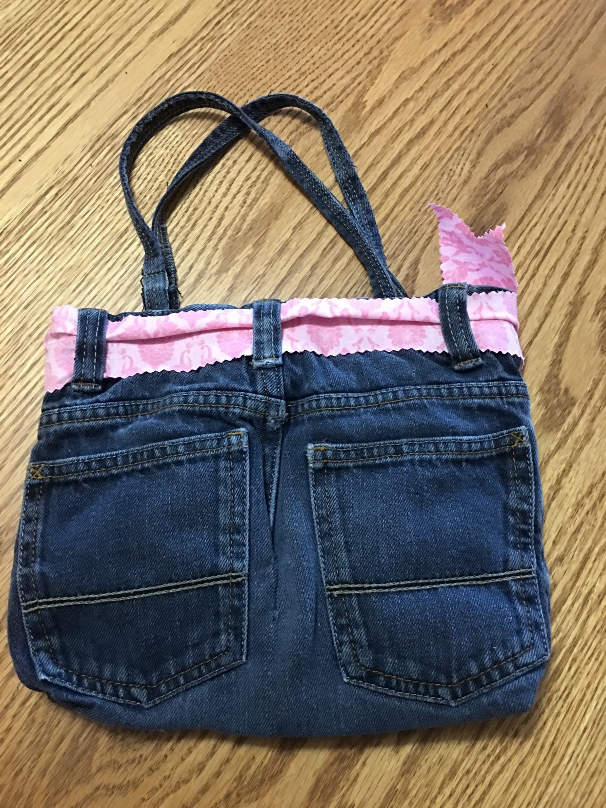 Girls Denim Purse - Etsy