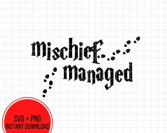 Mischief Managed Footprints