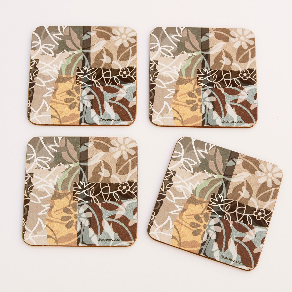 Chic Coasters, Artistic Coasters, Decorative Coasters, Floral Coasters ...