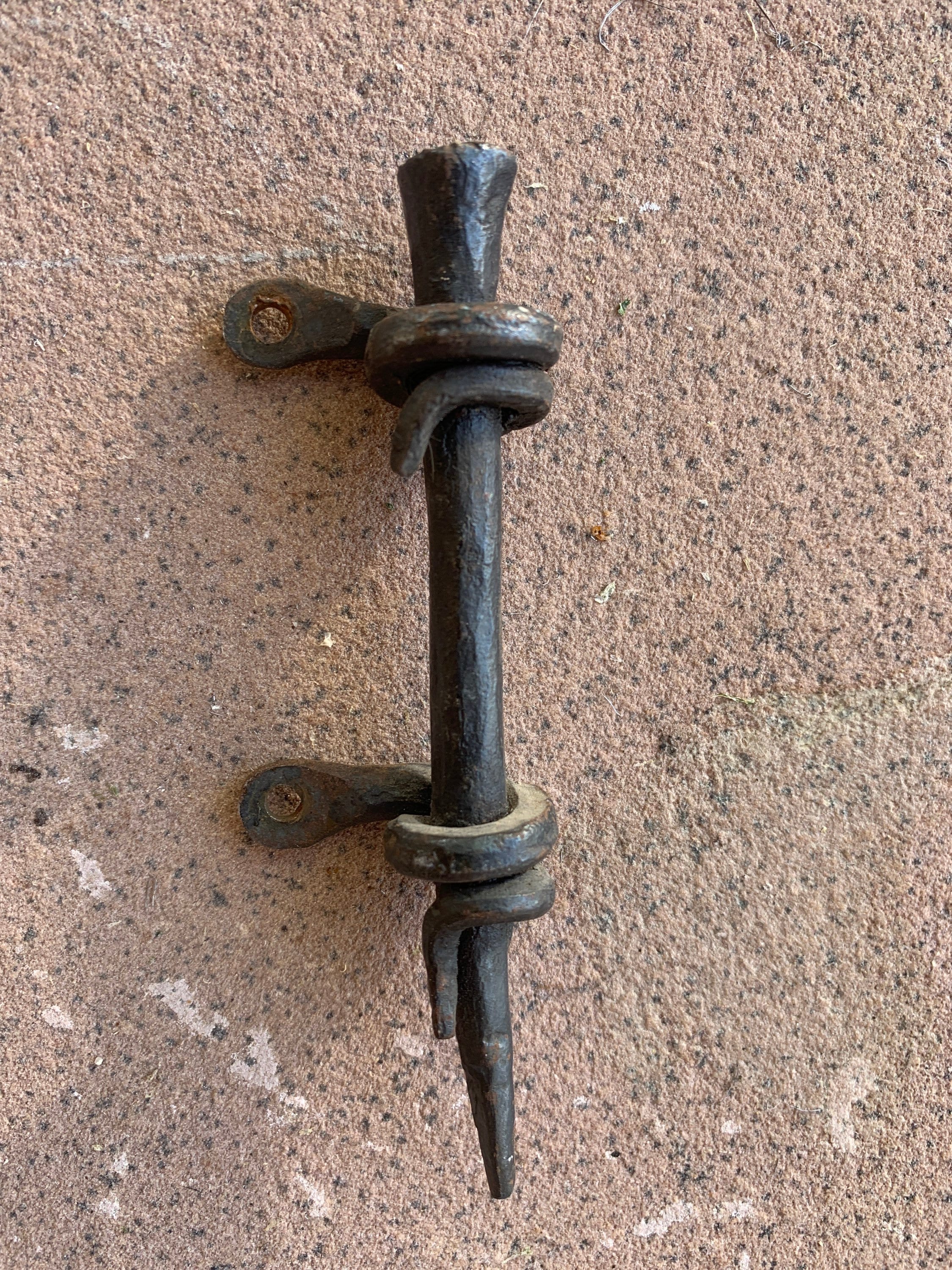 Hand Forged Iron Handles. Various Styles. Rustic Handles, Western ...