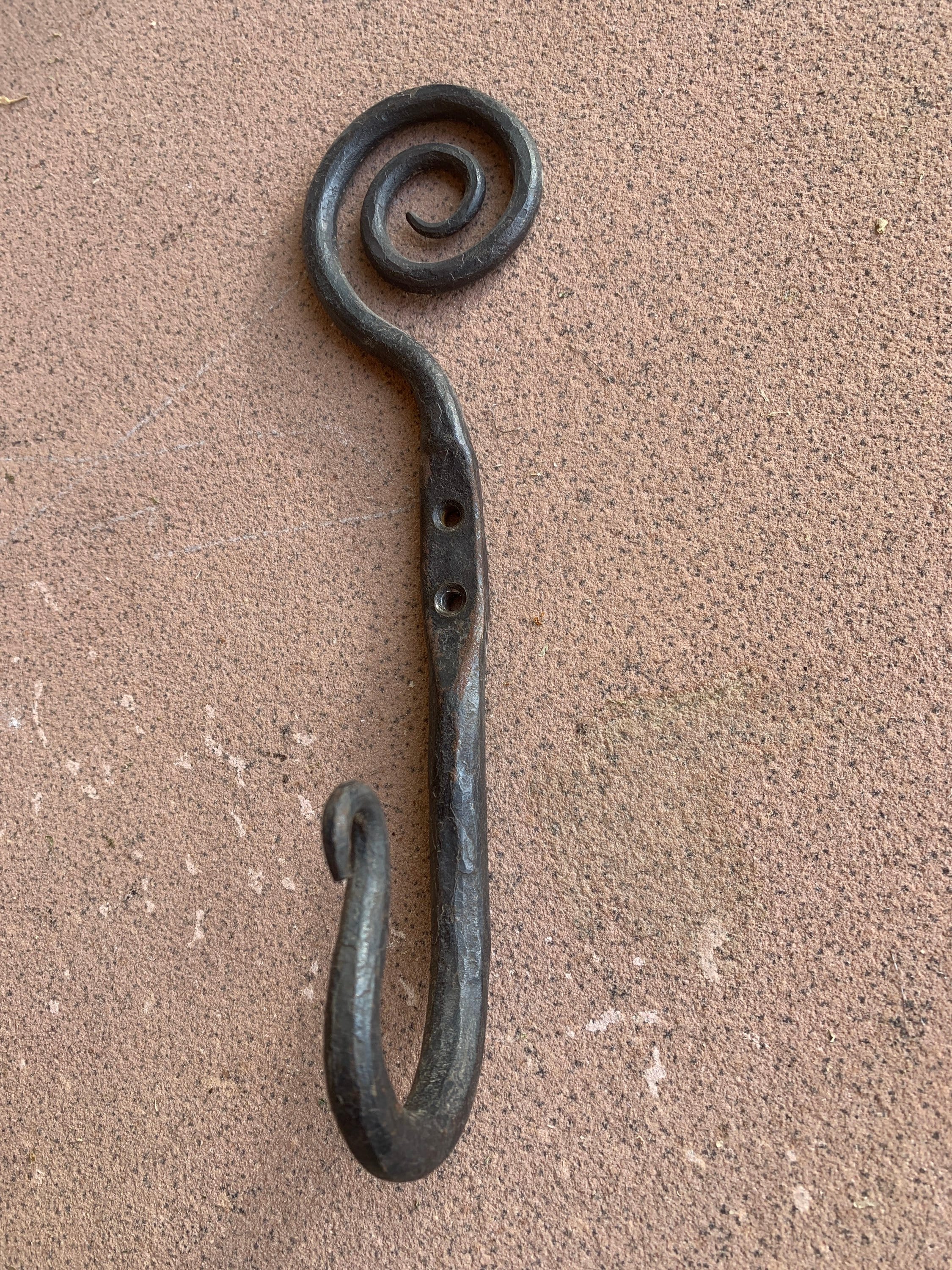 Hand Forged Iron Hook.options Include: Longhorn Steer Head - Etsy