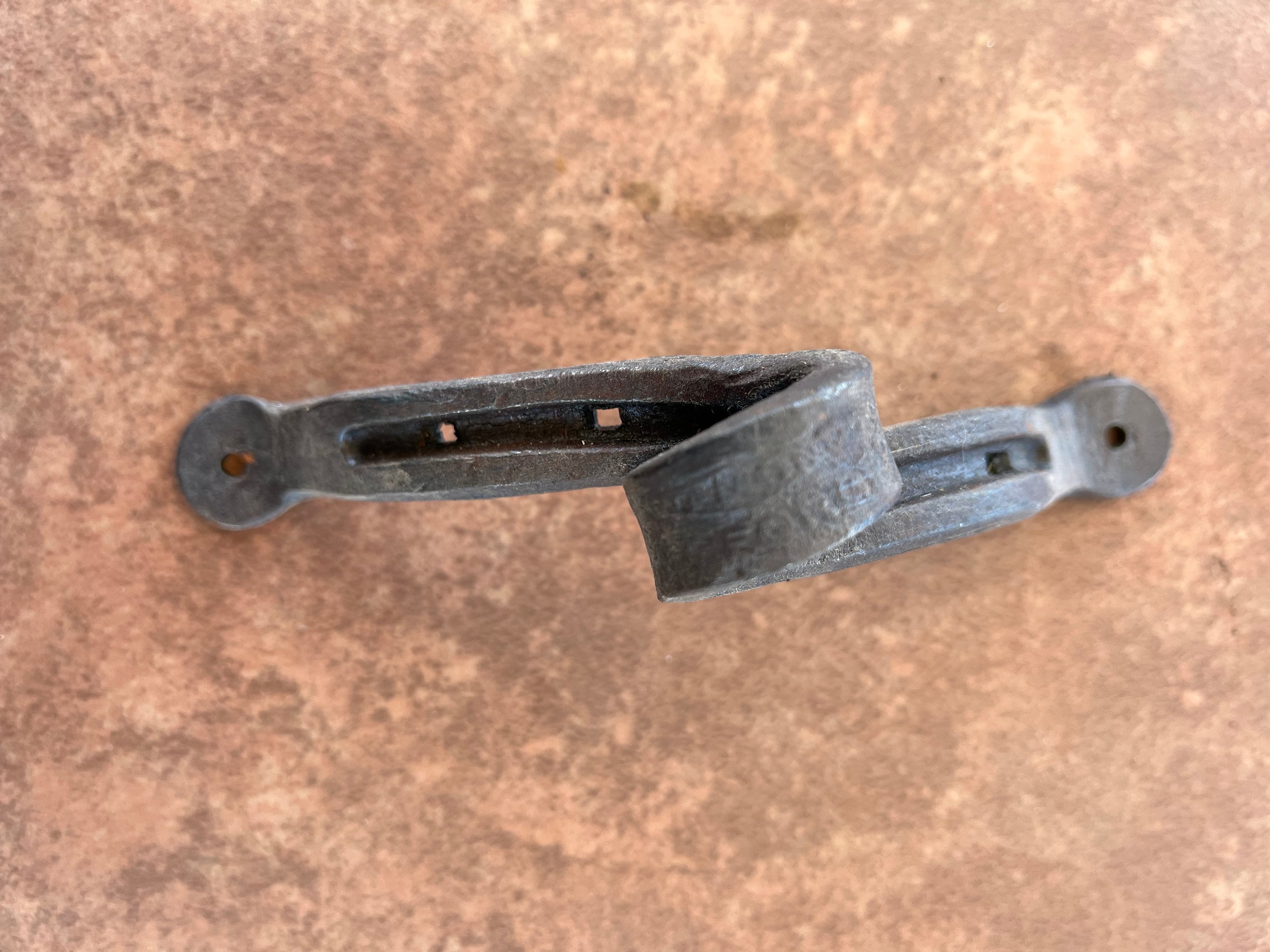 Hand Forged Rustic Horseshoe Loop Drawer Pulls/cabinet Handles. Door ...