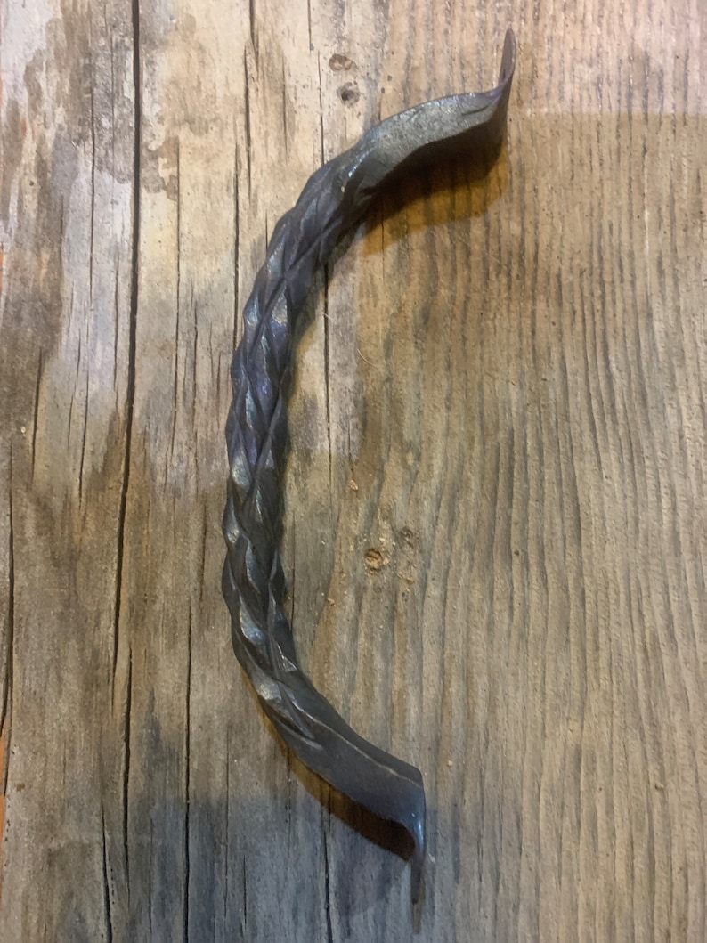 Hand Forged Rustic Pineapple Twist Drawer Pulls/cabinet Handles. Door ...