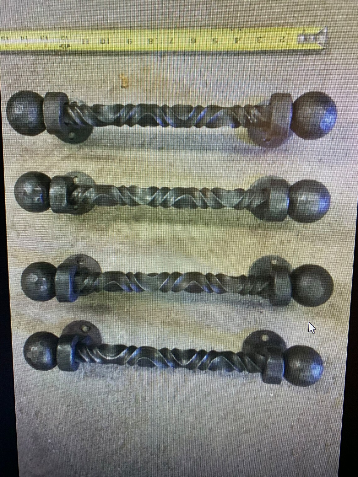Massive Reverse Twist Gate Handles - Etsy