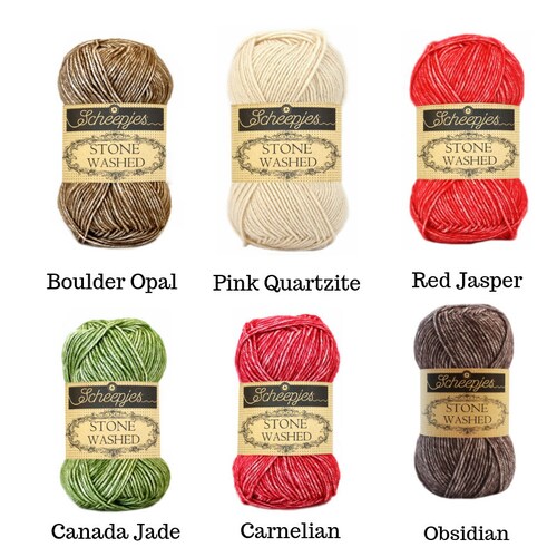 Scheepjes Stone Washed Yarn - Etsy