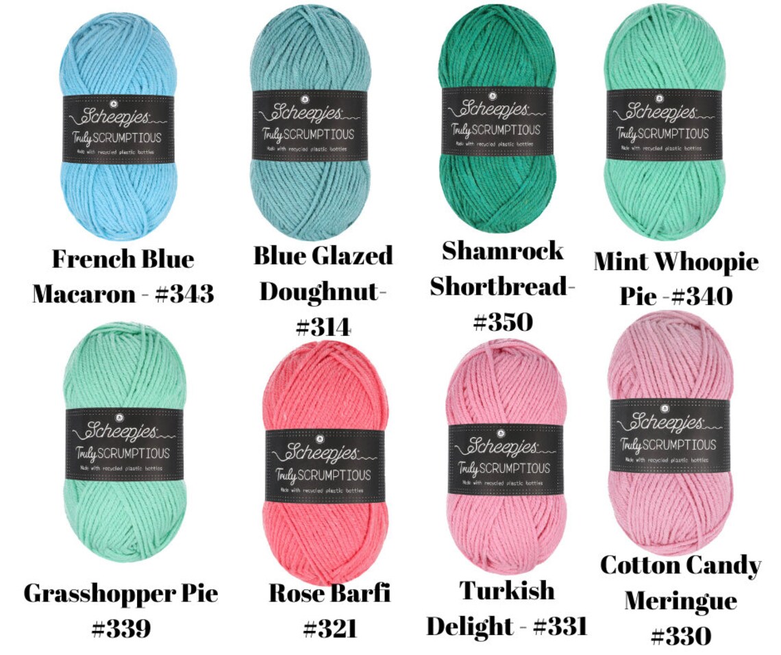 FINAL QUANTITIES: Scheepjes Truly Scrumptious Yarn - Etsy