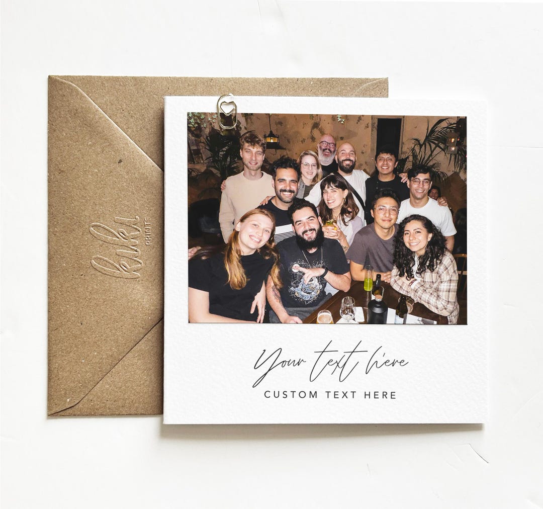 Personalised Leaving Card With Photo - for Work Colleague With New Job ...